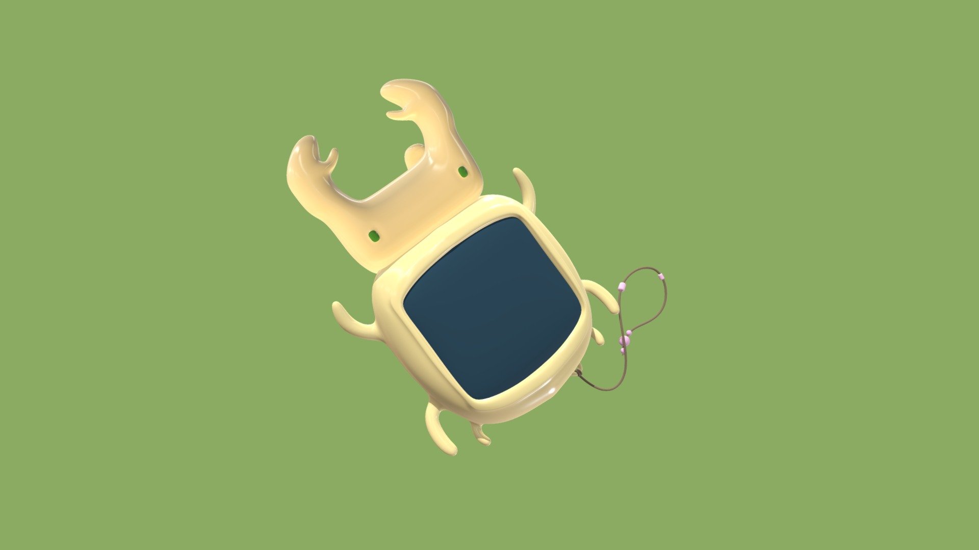 Little bug guy - 3D model by Laureen (@Bingibingurt) [7d85782] - Sketchfab