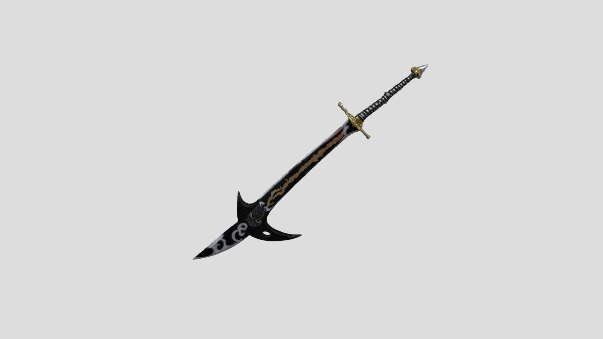Cool Sword - 3D model by bloodoodz [7d85ebb] - Sketchfab