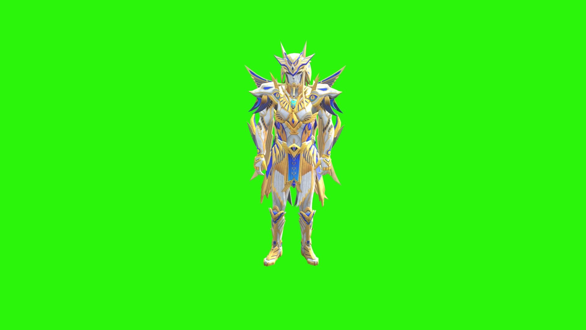 Pharaoh X-suit 7Star 3d breathing animated model - Download Free 3D ...