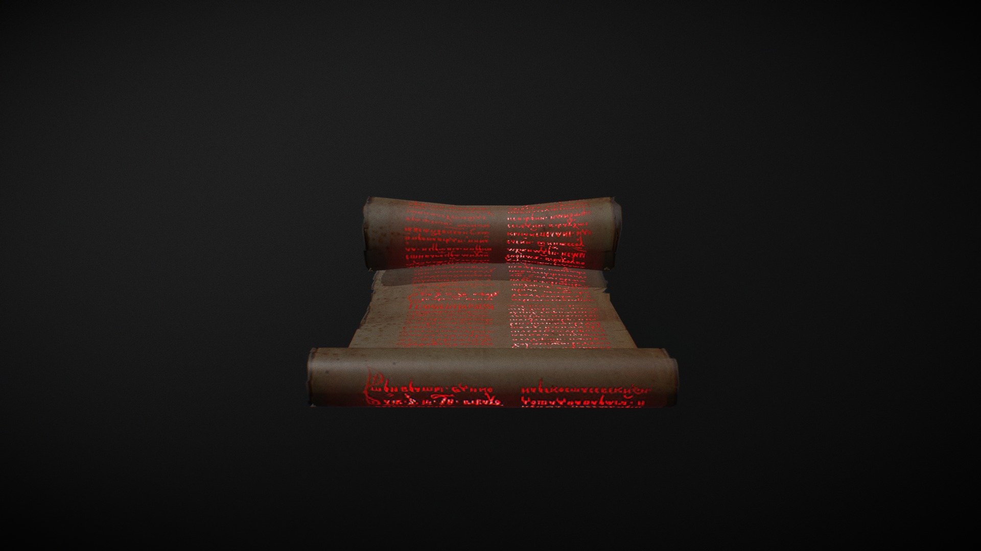 Scroll - 3D model by Anastasiyaserbina [7d87038] - Sketchfab