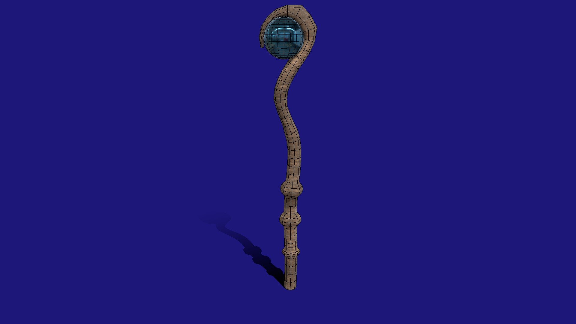 Wizard-staff - 3D model by Ibraheem (@ibraheem.youssef.124) [7d87056 ...