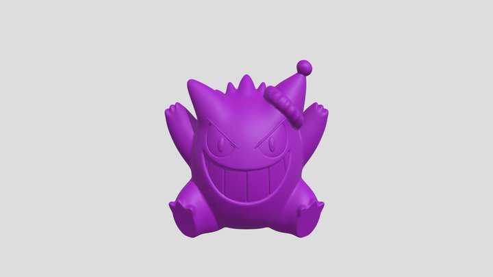 Gengar 3D models - Sketchfab