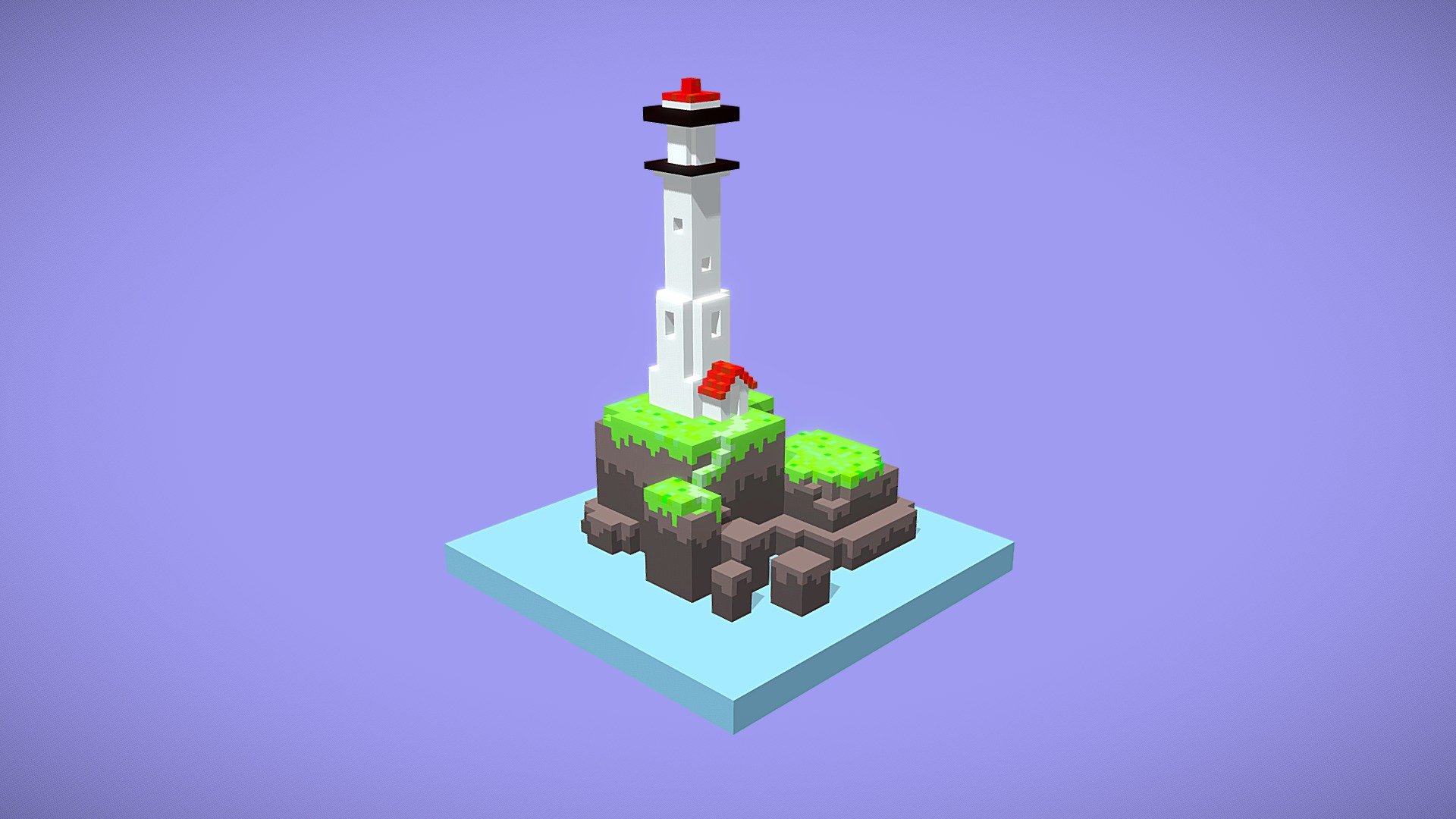 Voxel Light House - Download Free 3D model by hotfirefox205 [7d884b8 ...