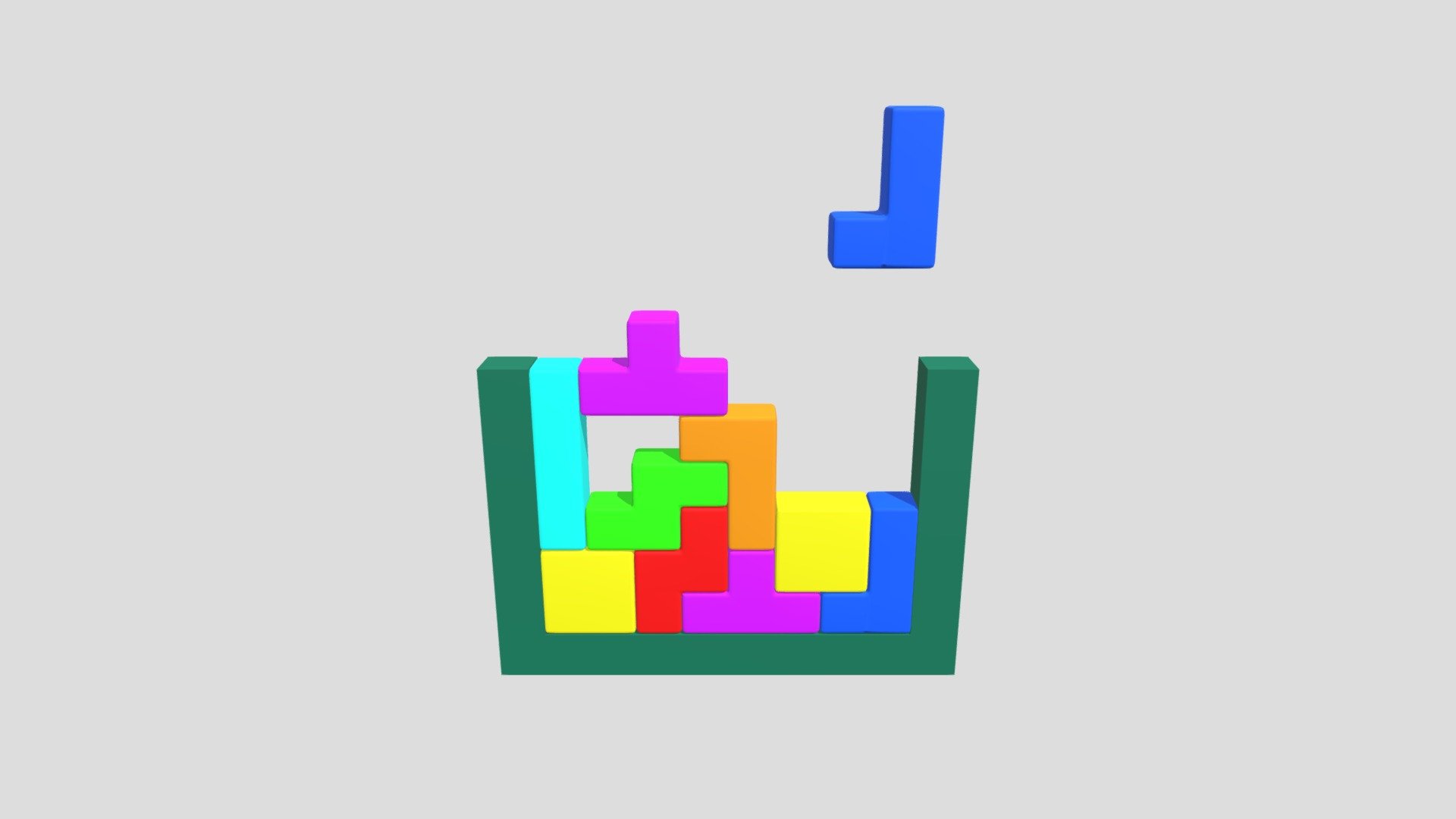 Tetris Animation - Download Free 3D model by Tvang47547u [7d897b8 ...