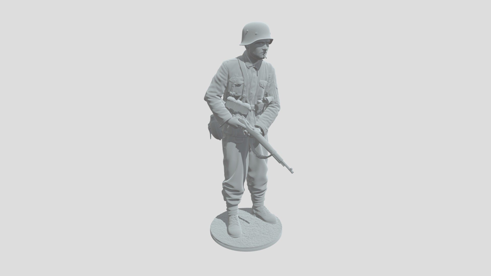 Frontline Soldier - 3D model by CharlieBravo69 [7d8a5fc] - Sketchfab