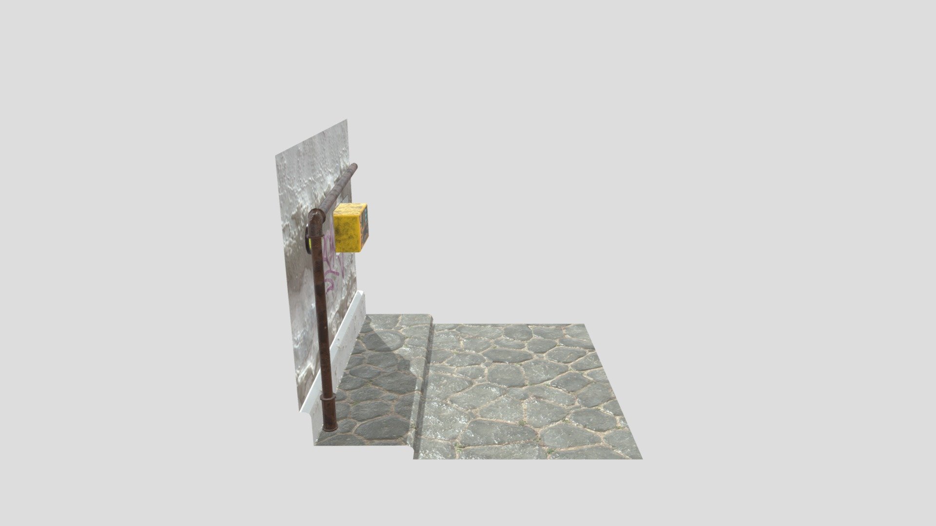 Alley - Download Free 3D model by alp42 (@alpthe42) [7d8b792] - Sketchfab