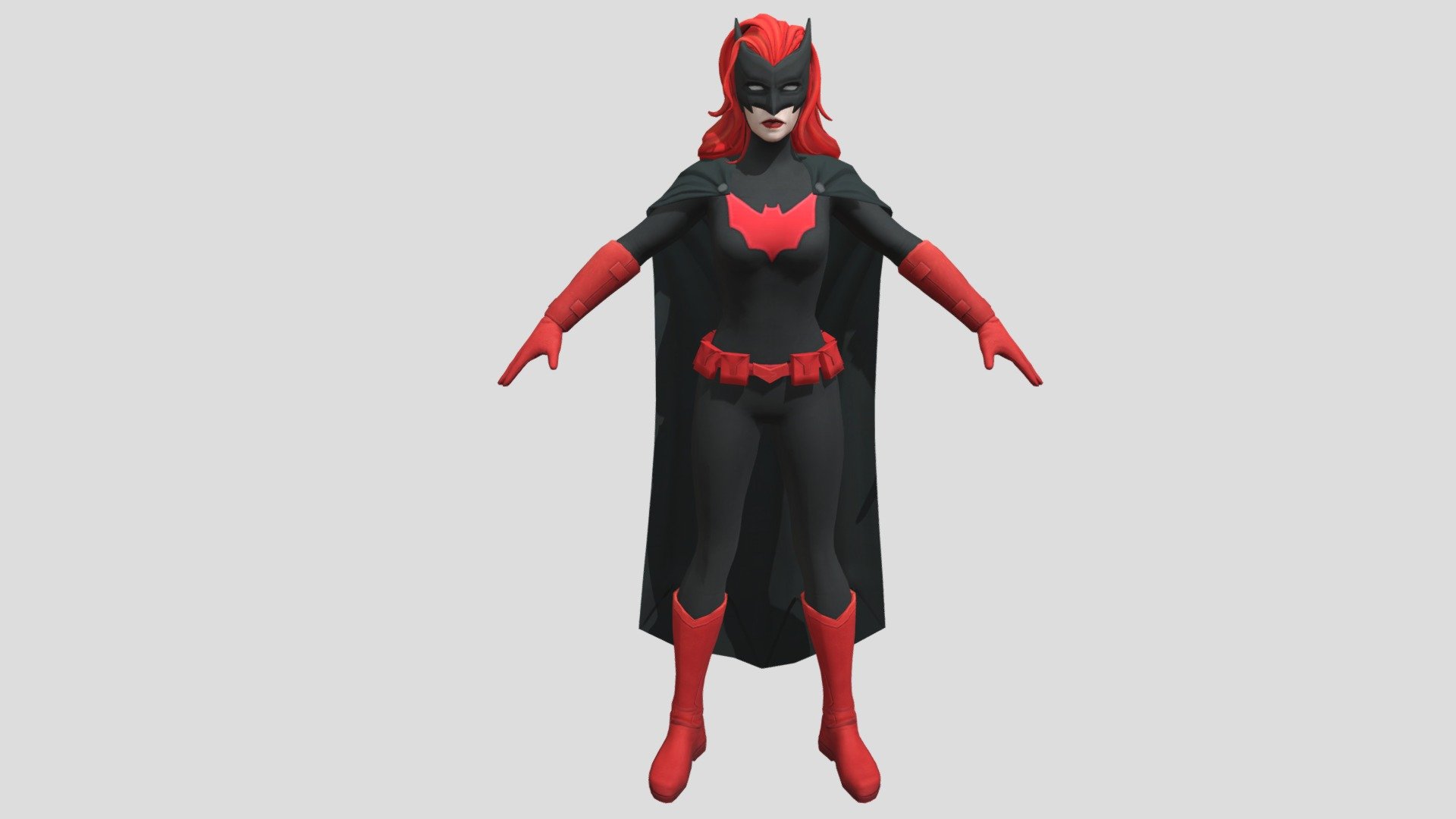 Bat Woman - Download Free 3D model by 3D MODELS (@3dworldz) [7d8bdee ...