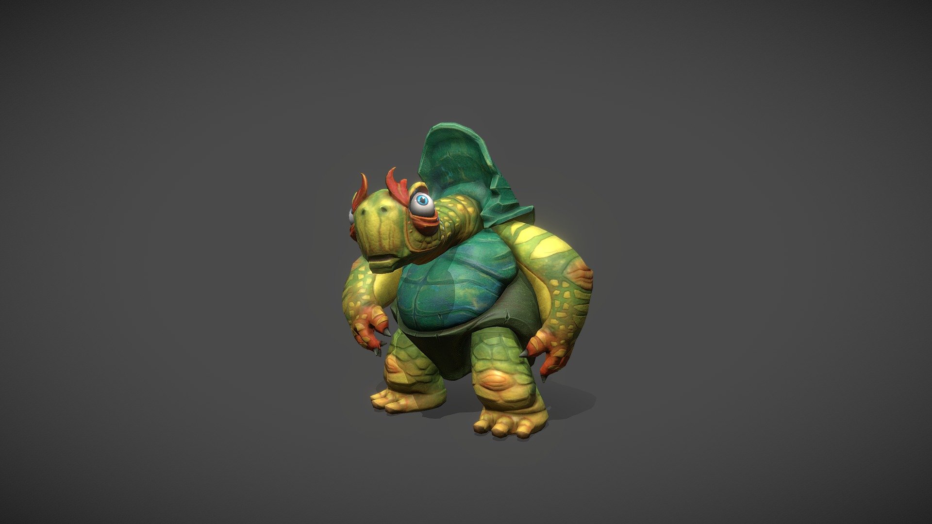 Tortuga_Pose - 3D model by casper31 [7d8c049] - Sketchfab