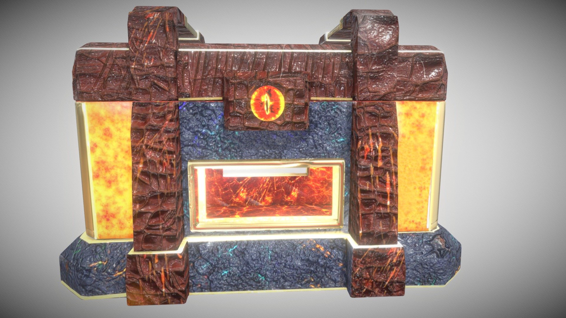 Epic Dragon Container - 3D model by jotxoag [7d8c2f8] - Sketchfab