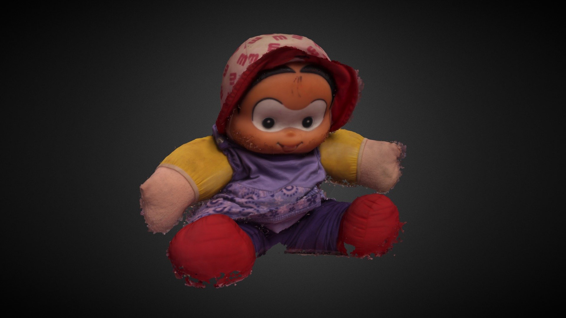 Mônica - Download Free 3D model by Gabriel Menotti (@menotti) [7d8d214 ...