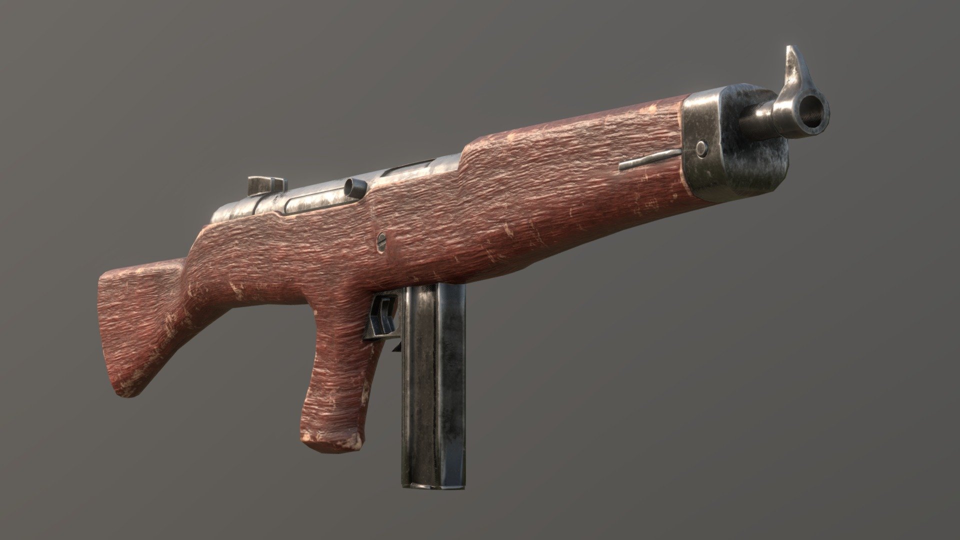 WW2 Thompson T2 - Download Free 3D model by aclarke064 [7d8d632 ...