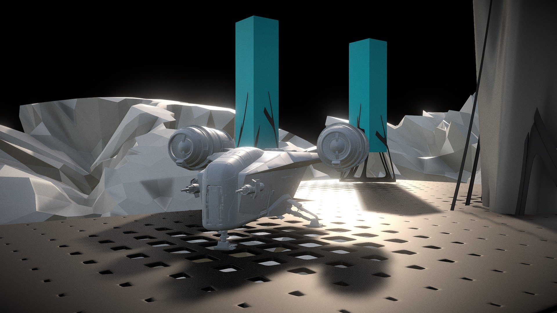 Razor Crest - 3D model by NJWarin (@N.J.Warin) [7d8d69a] - Sketchfab