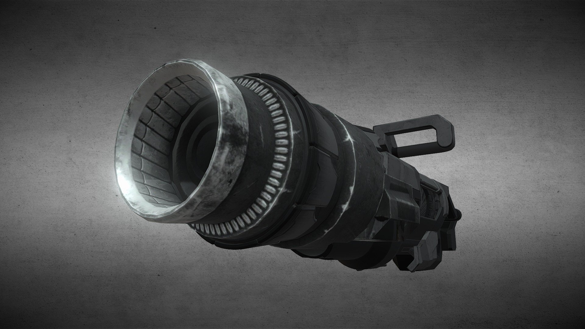 Laser Energy Cannon - Download Free 3D model by Elite Big Speakerman ...