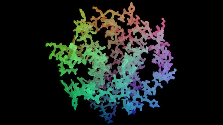 Proteins 3D models - Sketchfab