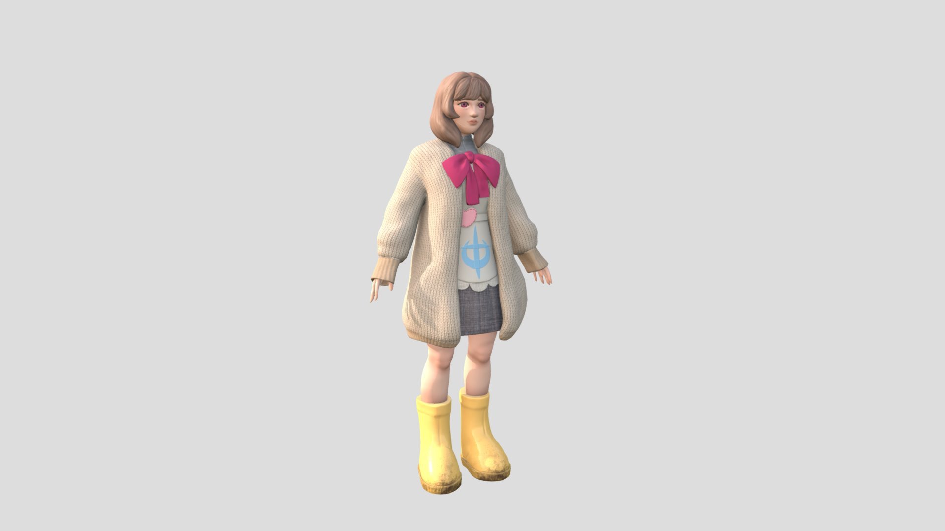 GART220 - Assignment 1 - Aisling - 3D model by qk213806 [7d90f27 ...