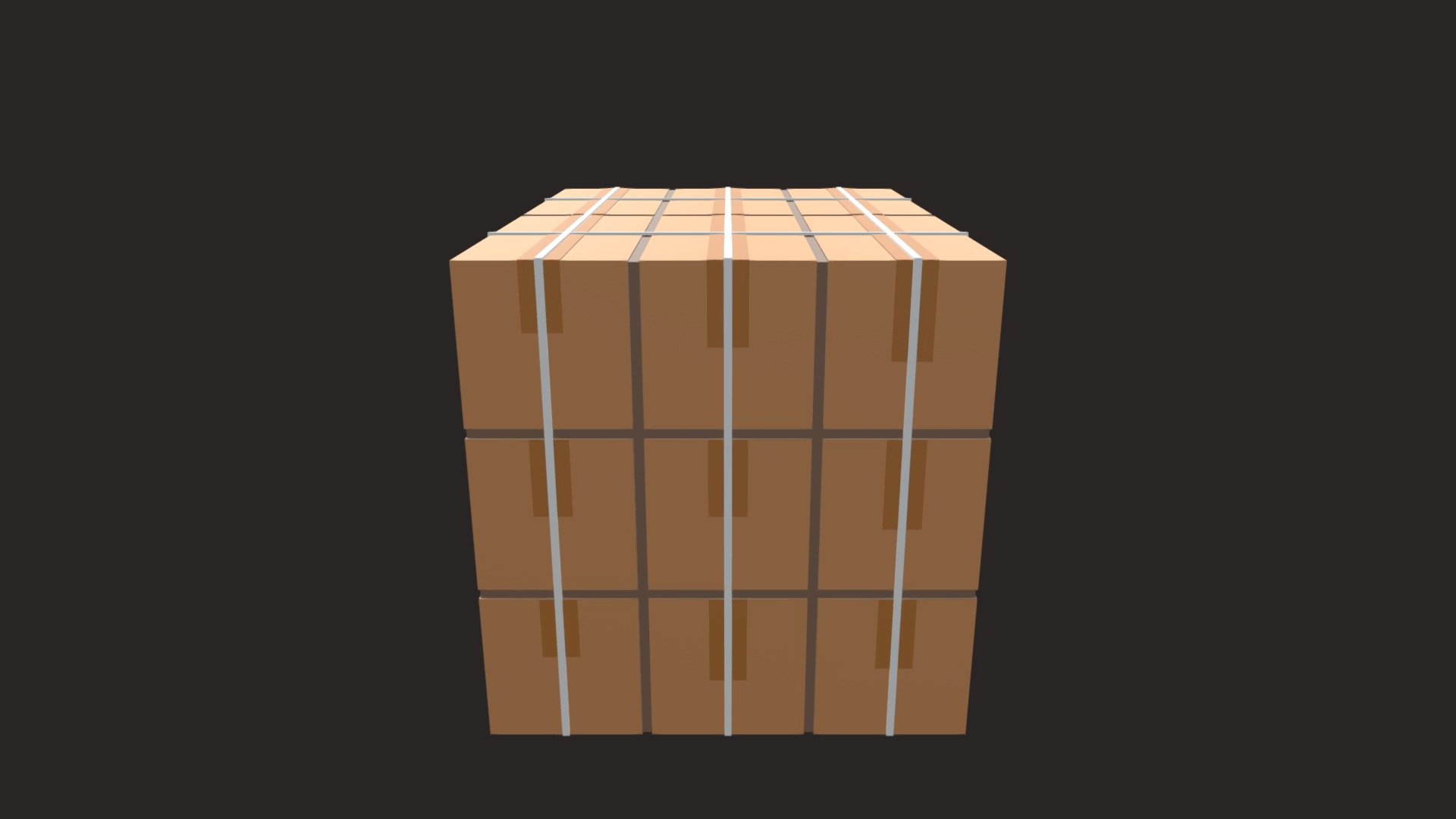 BoxStack_001 - 3D model by HondaT [7d90fc1] - Sketchfab