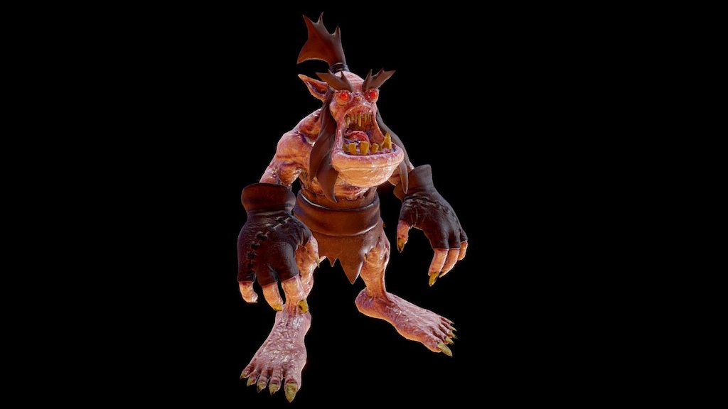 Ghoul Textured - 3D model by LoneStrider96 [7d92083] - Sketchfab