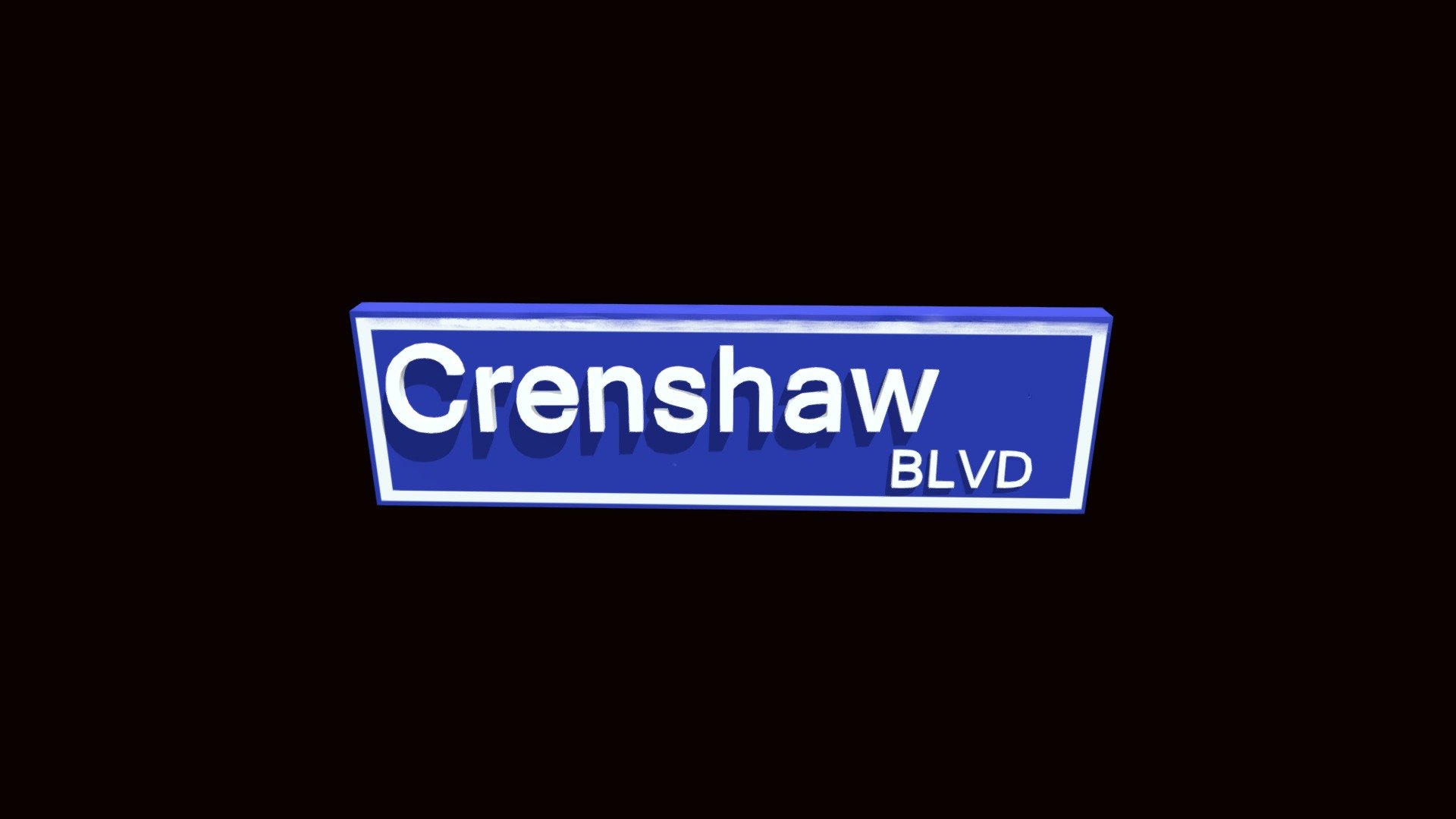 Crenshaw1 - Download Free 3D model by WalterSpeed [7d925df] - Sketchfab