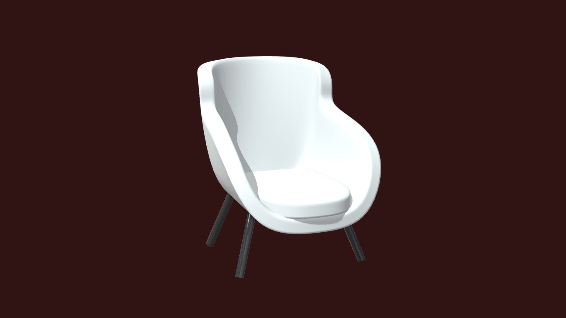 stoel - 3D model by luksaflex [7d925f7] - Sketchfab