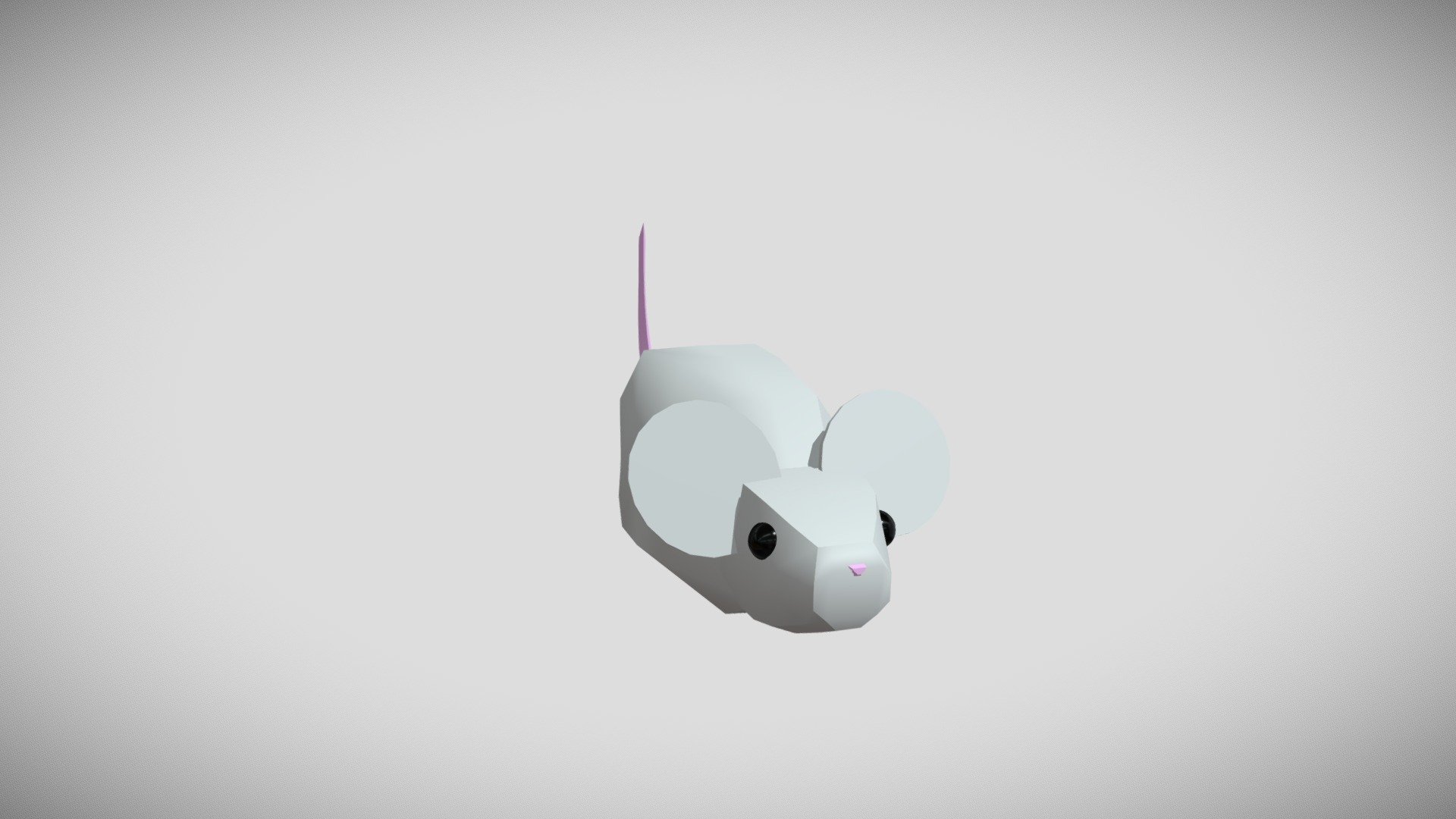low poly mouse - 3D model by koiiz [7d92688] - Sketchfab