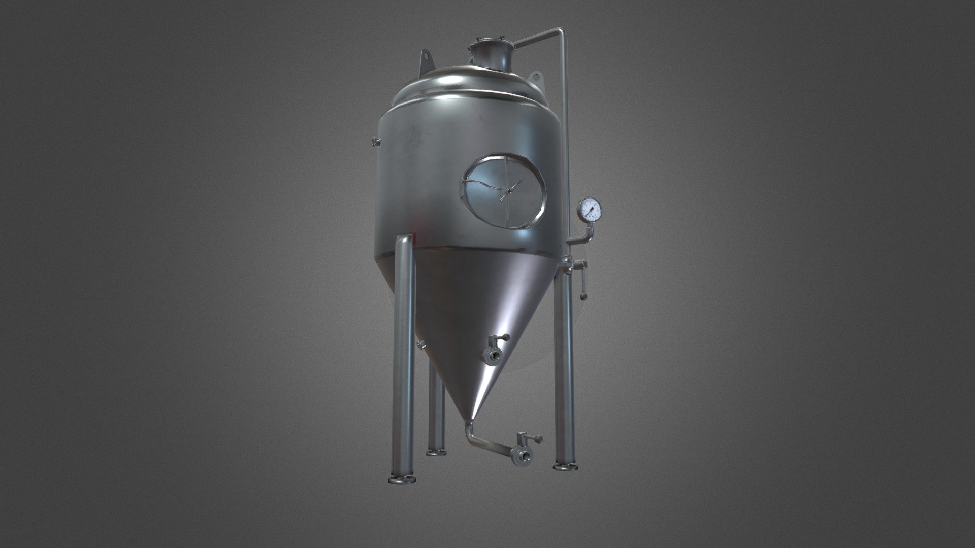 Fermentation Vessel - Buy Royalty Free 3D model by Stainless Reality ...