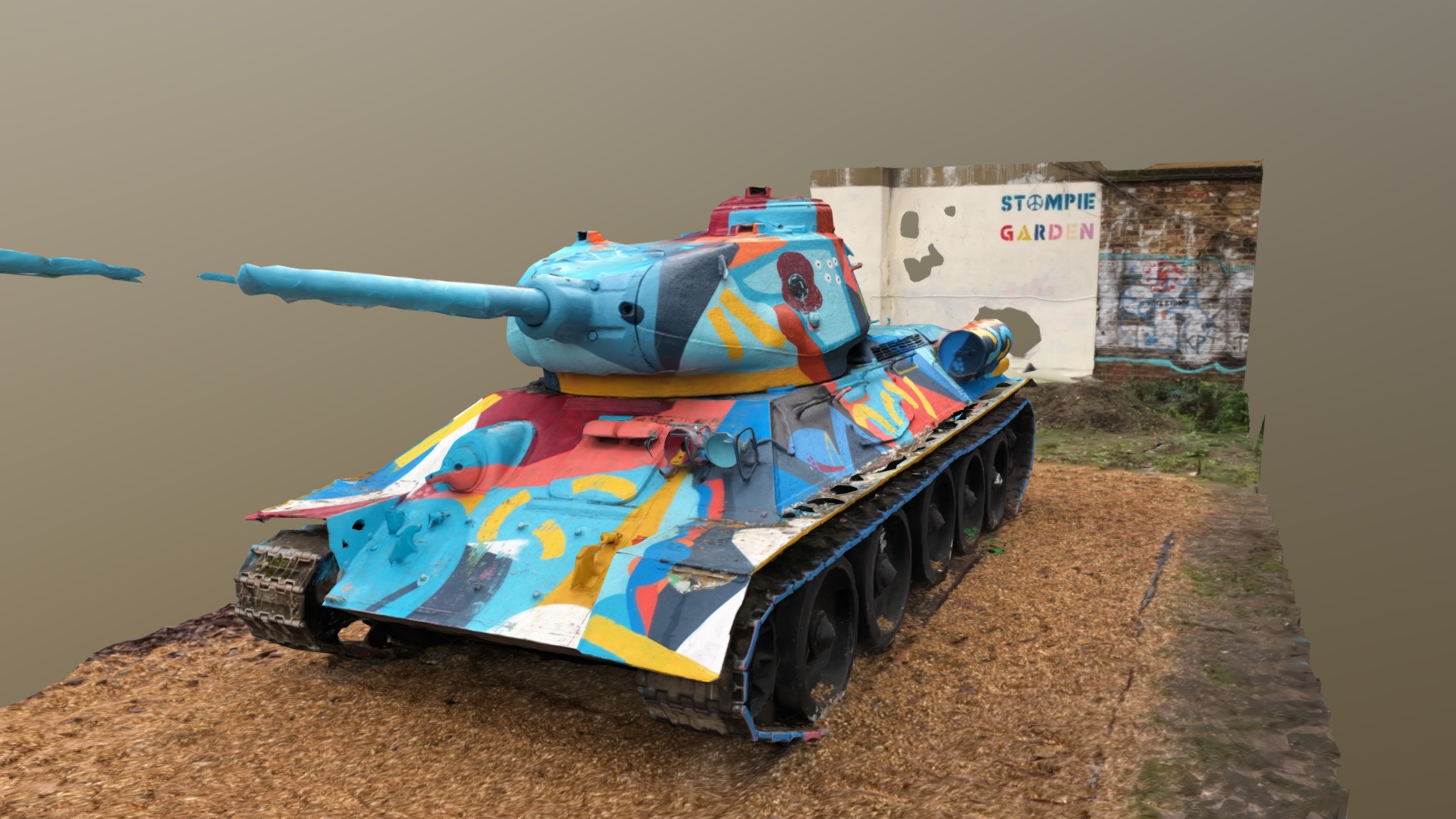 Stompie Tank - 3D model by simesgreen [7d92f4c] - Sketchfab