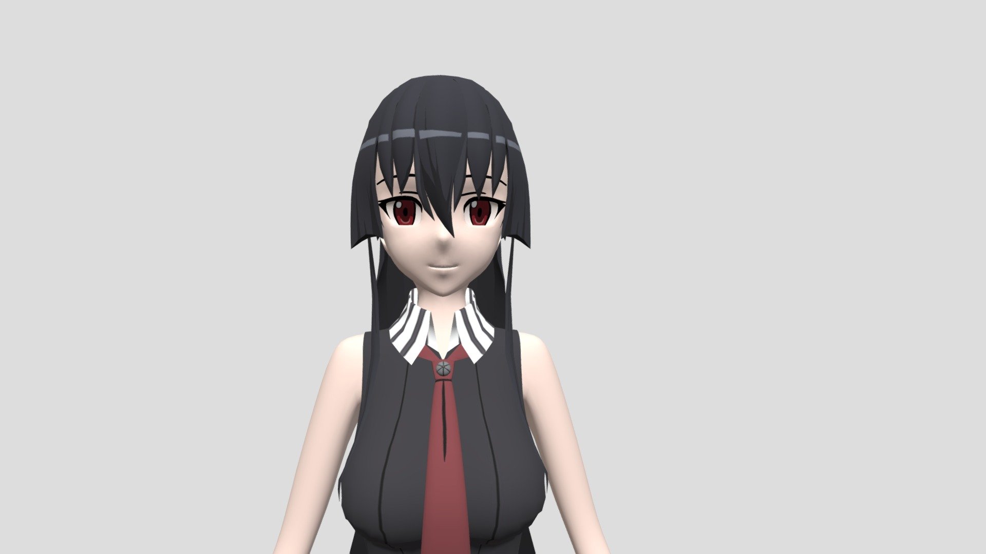 akame (akame ga kill) - Download Free 3D model by Antropik [7d93c73 ...