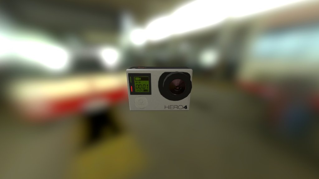 GoPro Hero 4 - 3D model by nonnaproduction [7d95b44] - Sketchfab