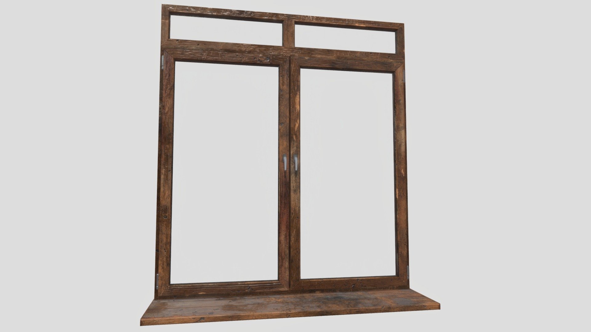 Old window - 3D model by dada-design [7d95b94] - Sketchfab