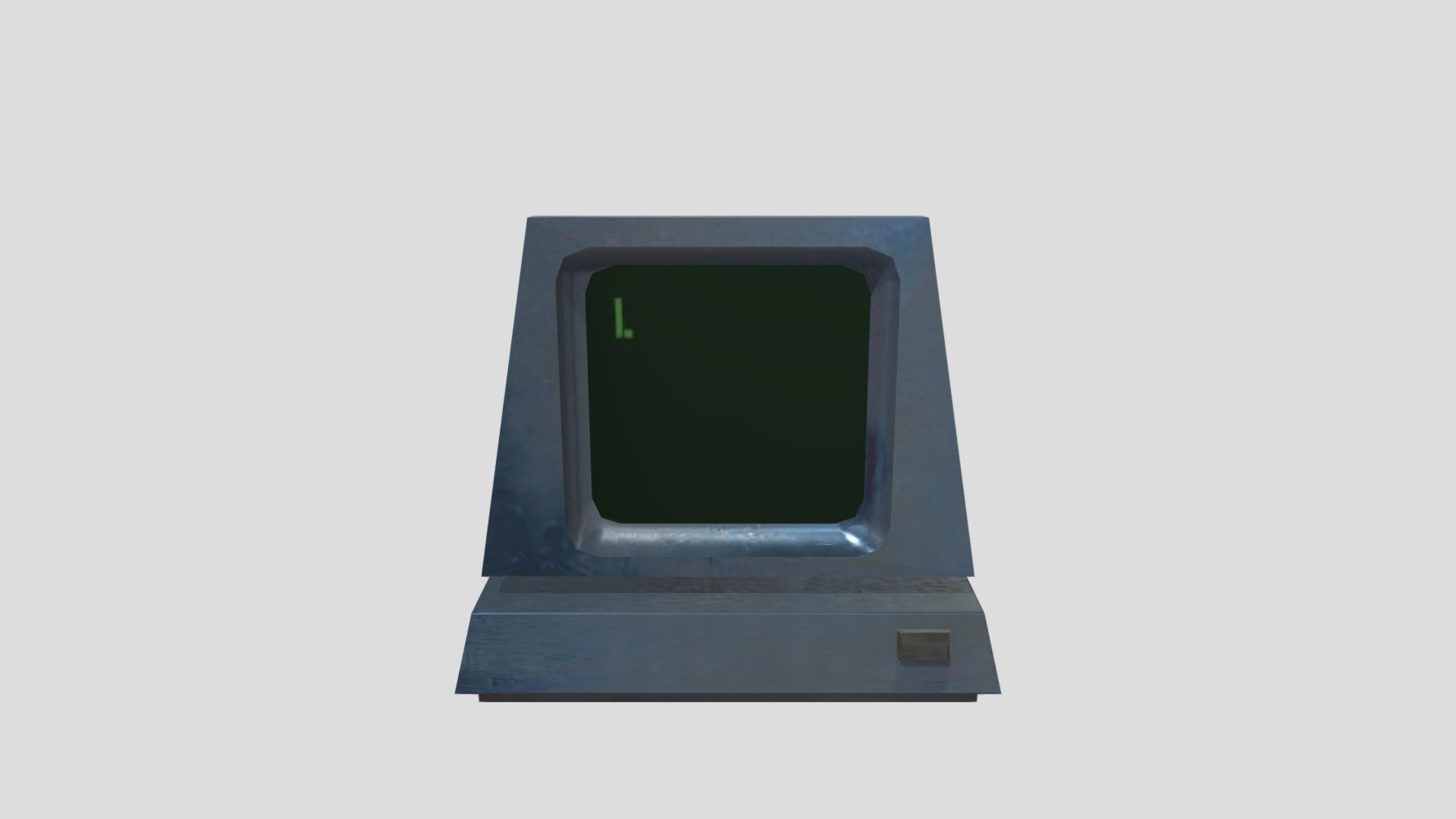 80s Style Monitor - 3D model by KYLEZOOKI [7d95c07] - Sketchfab