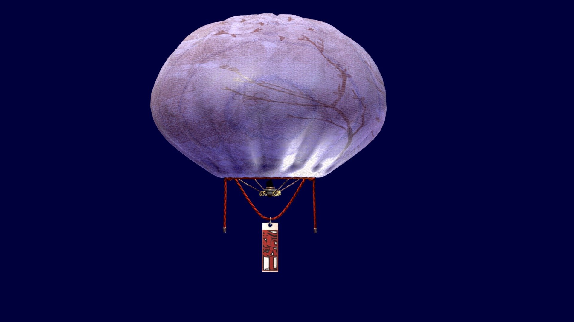 Sky Lantern - Download Free 3D model by defiat11 [7d97f10] - Sketchfab