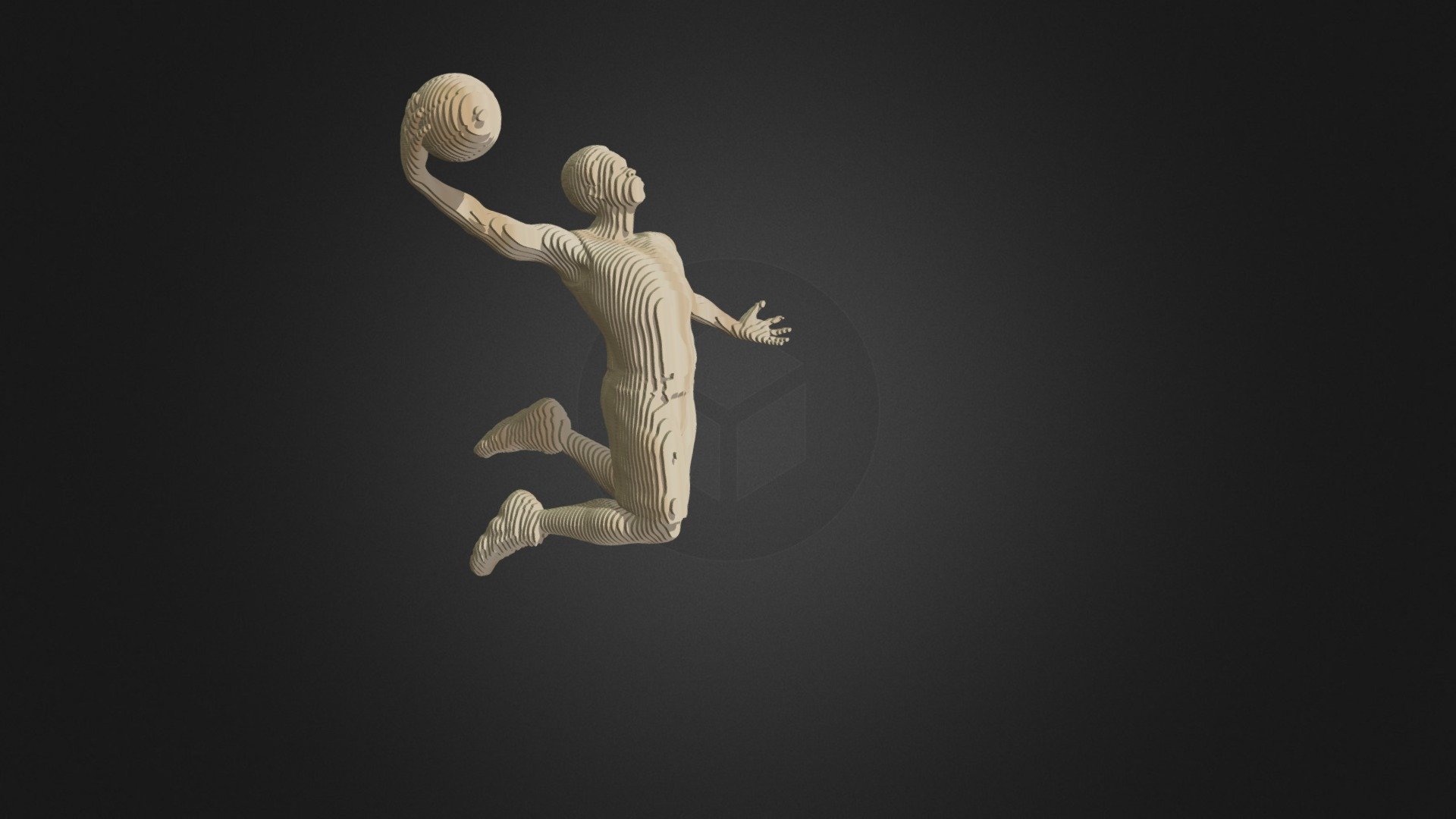 Basketball player - 3D model by Verboket [7d98934] - Sketchfab