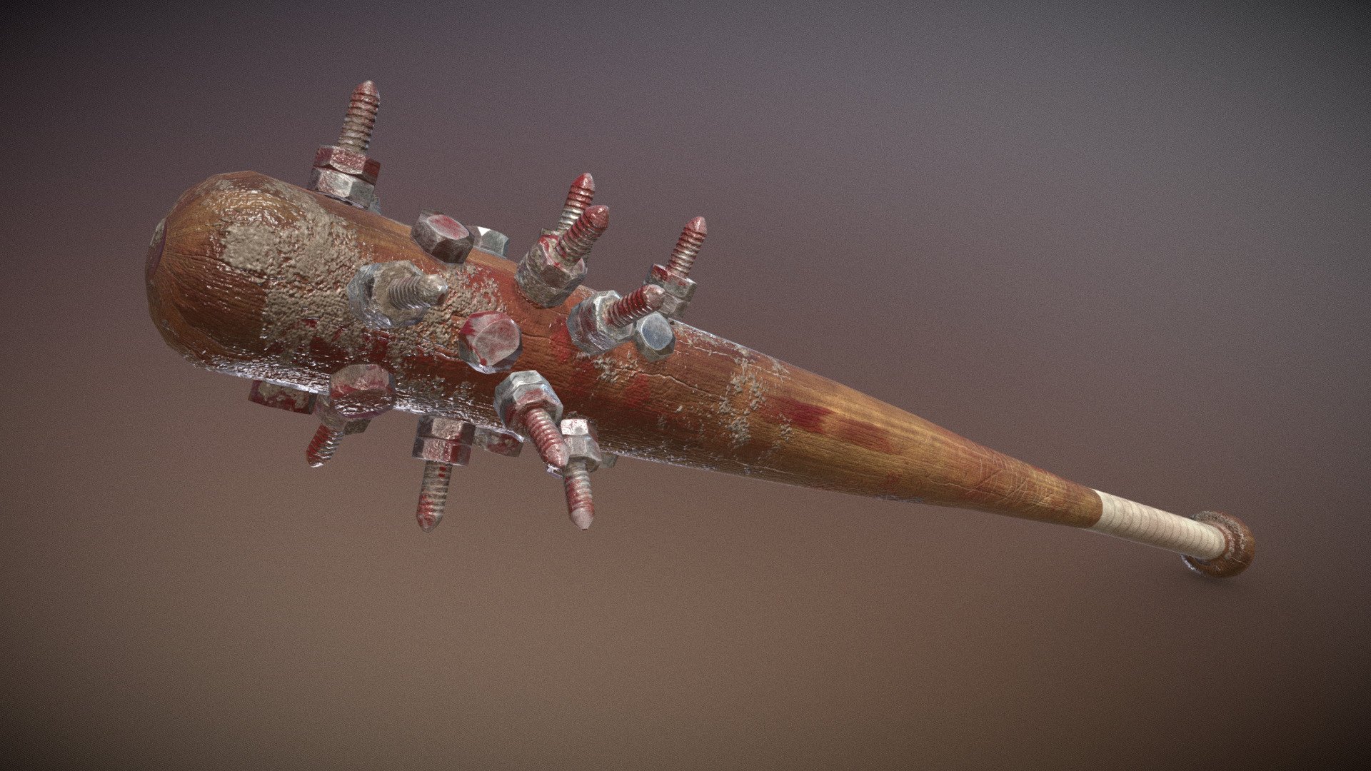 Spiked Bat - Buy Royalty Free 3D model by playerDeer [7d98b65 ...