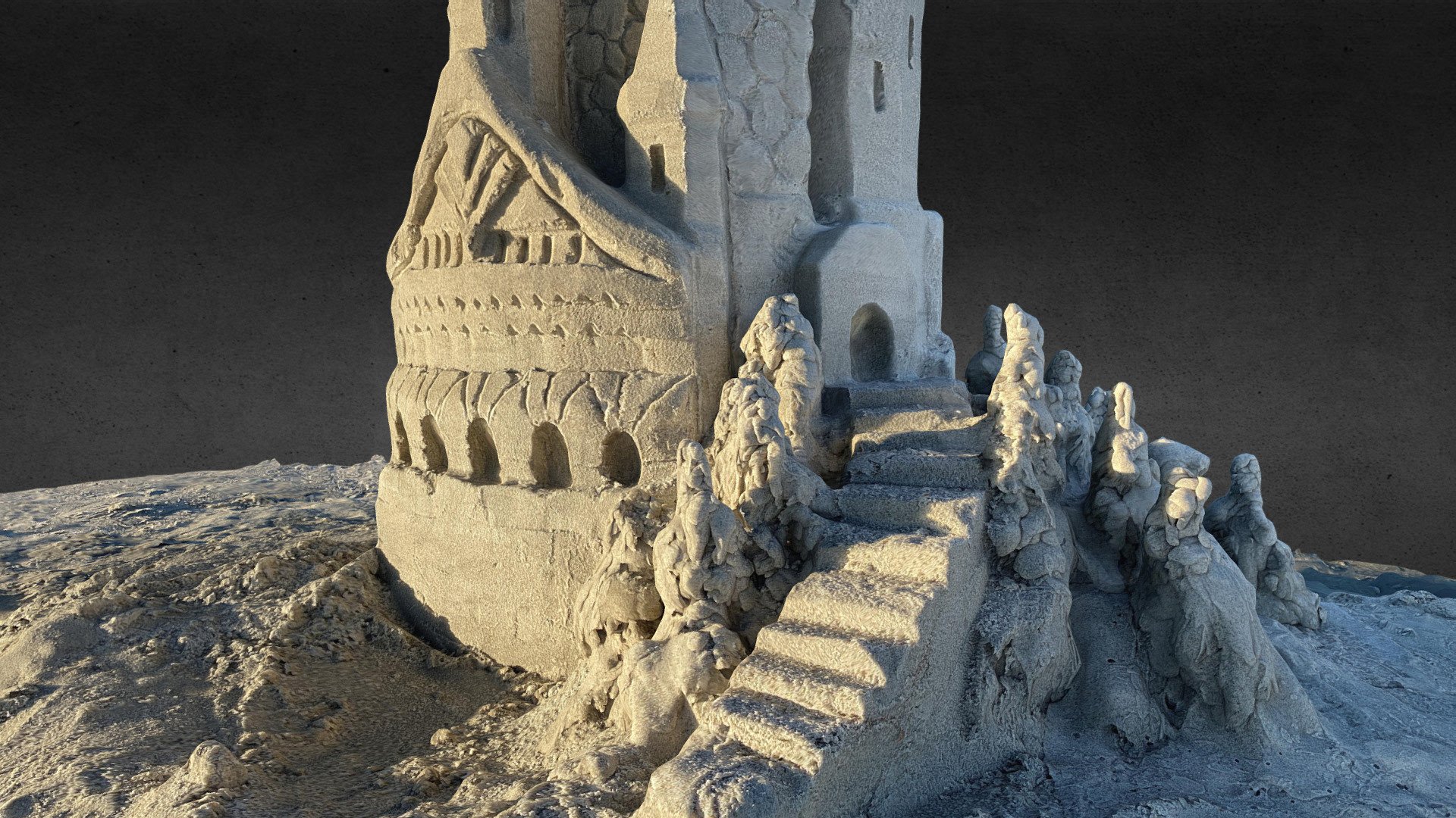 Sandlcastle_Model2 - 3D model by Arise Aerial (@AriseAerial1) [7d99b87 ...
