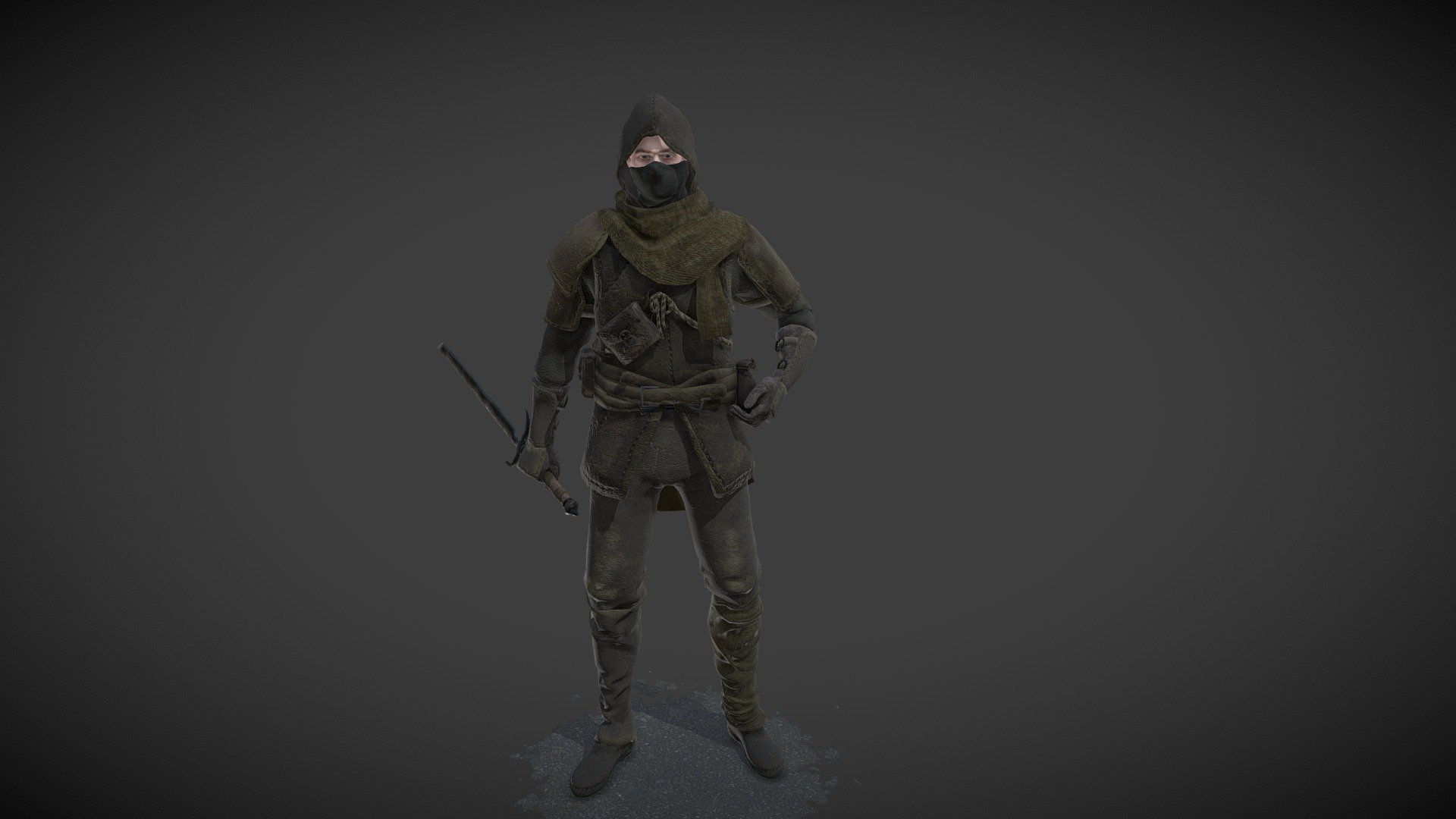 Thief - 3D model by p4fcio [7d9a663] - Sketchfab