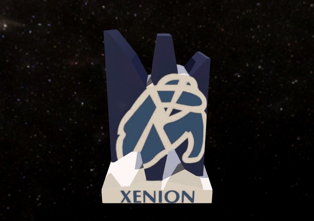 Xenion Logo - 3D model by simon_krause [7d9b507] - Sketchfab