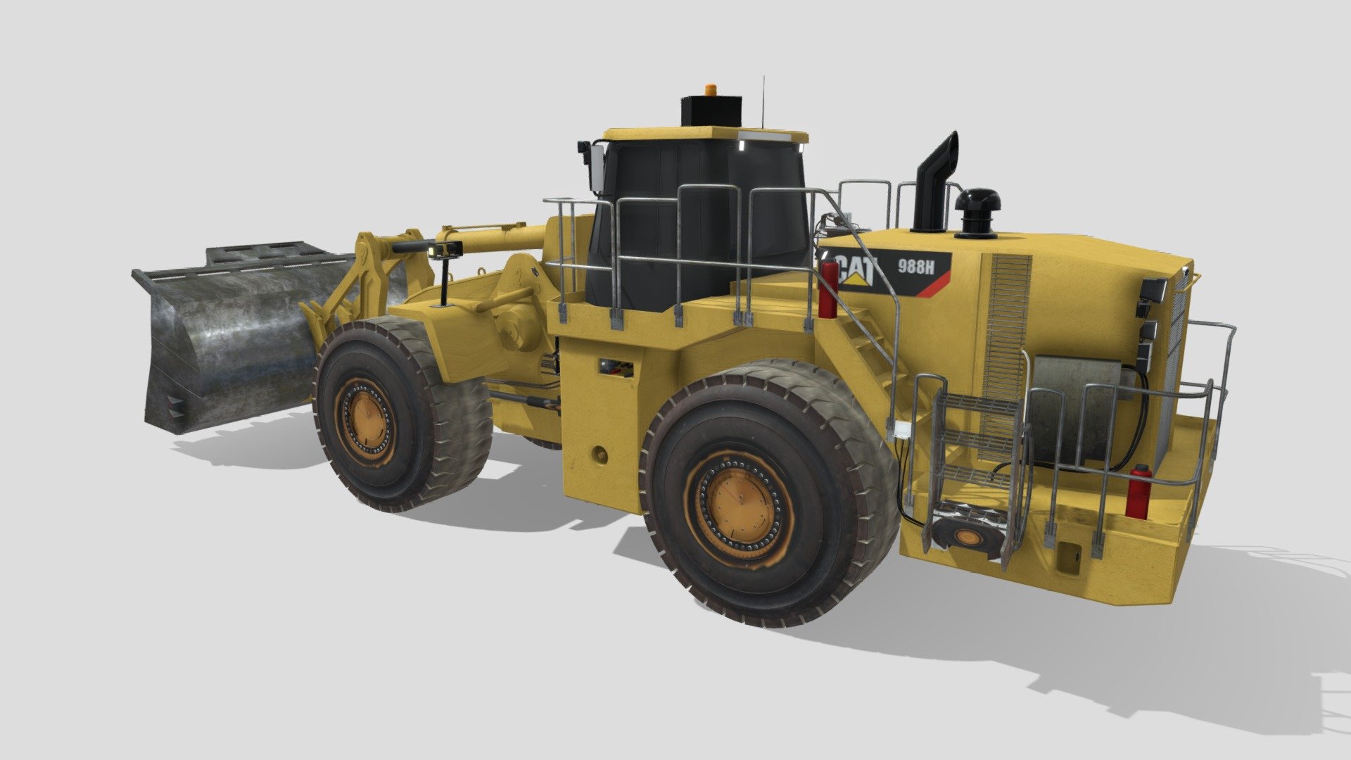 CAT 998H - 3D model by The Learning Network (@TheLearningNetwork ...