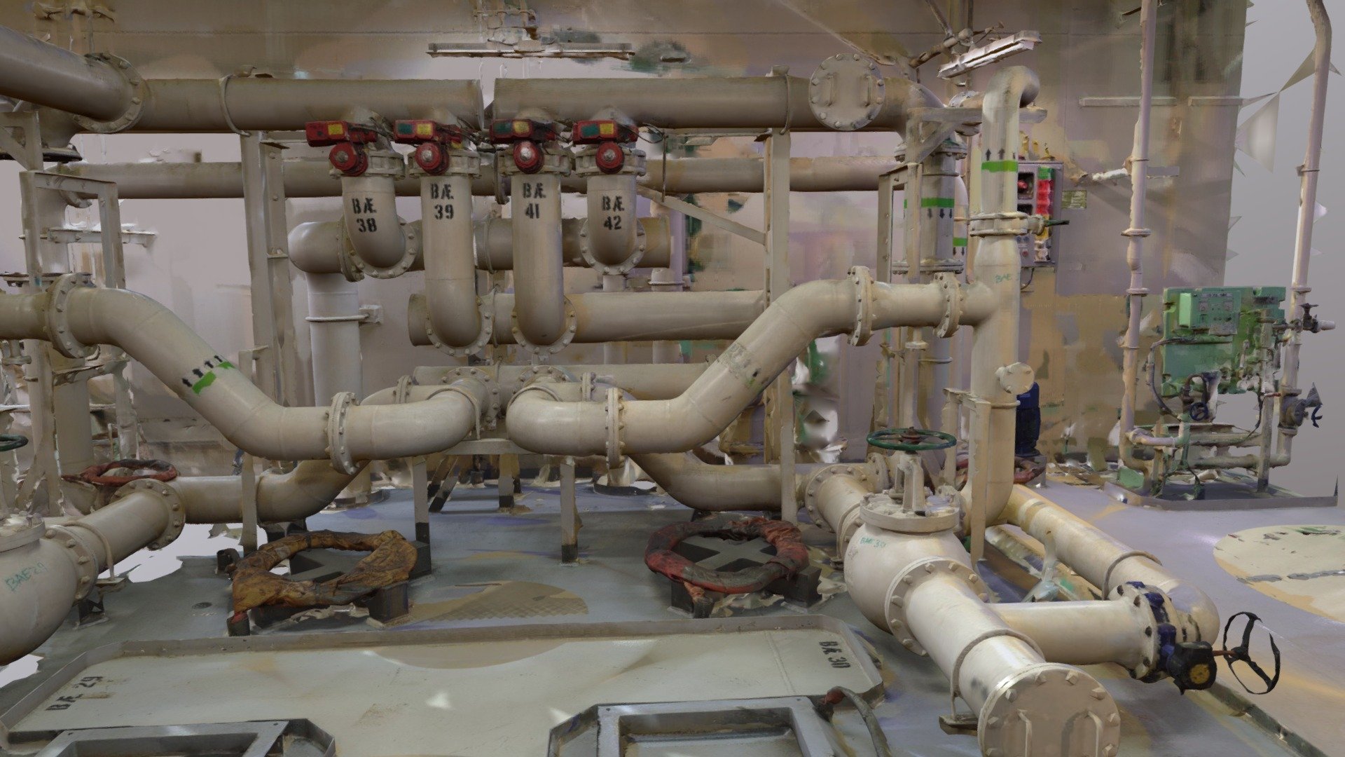 Engine room - 3D model by Vikas L (@vslmarinetech) [7d9e065] - Sketchfab