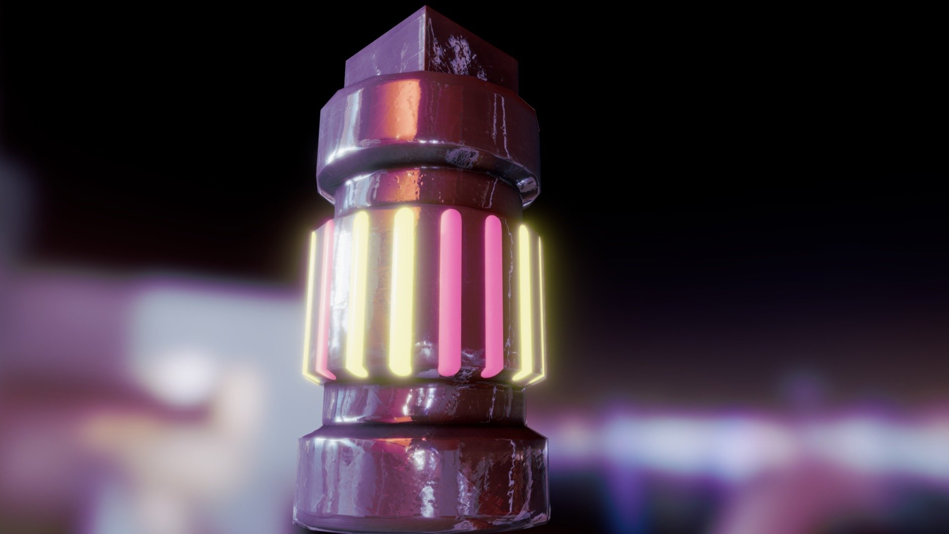 Metallic Piece - 3D model by AsgnarHowl [7da048c] - Sketchfab