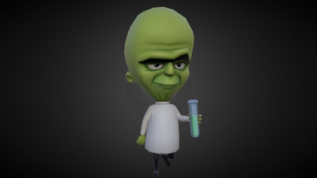 Mad Scientist - 3D model by Zimster [7da117c] - Sketchfab