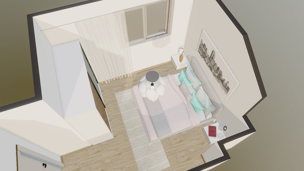 Master Bedroom 2 - 3D model by VisualEstate [7da2f6b] - Sketchfab