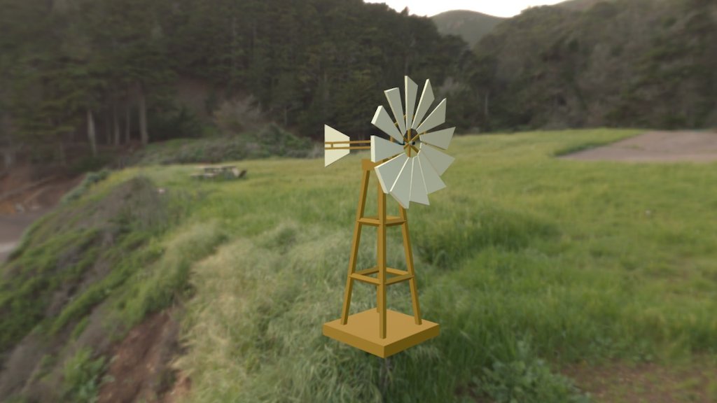 Windmill - 3D model by z95a5b30c [7da39a3] - Sketchfab
