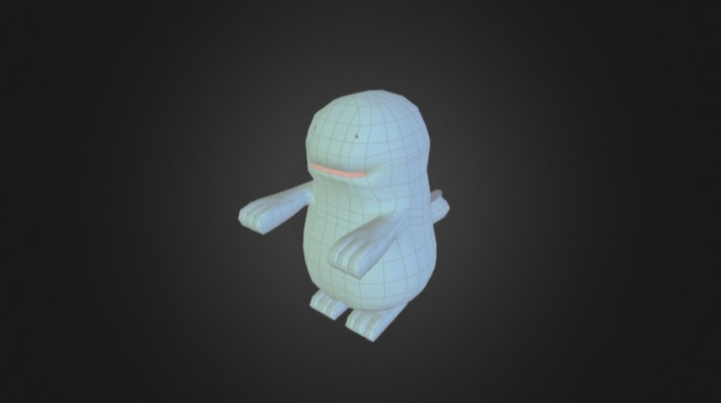 quagsire - 3D model by kumarajith1996 [7da552e] - Sketchfab