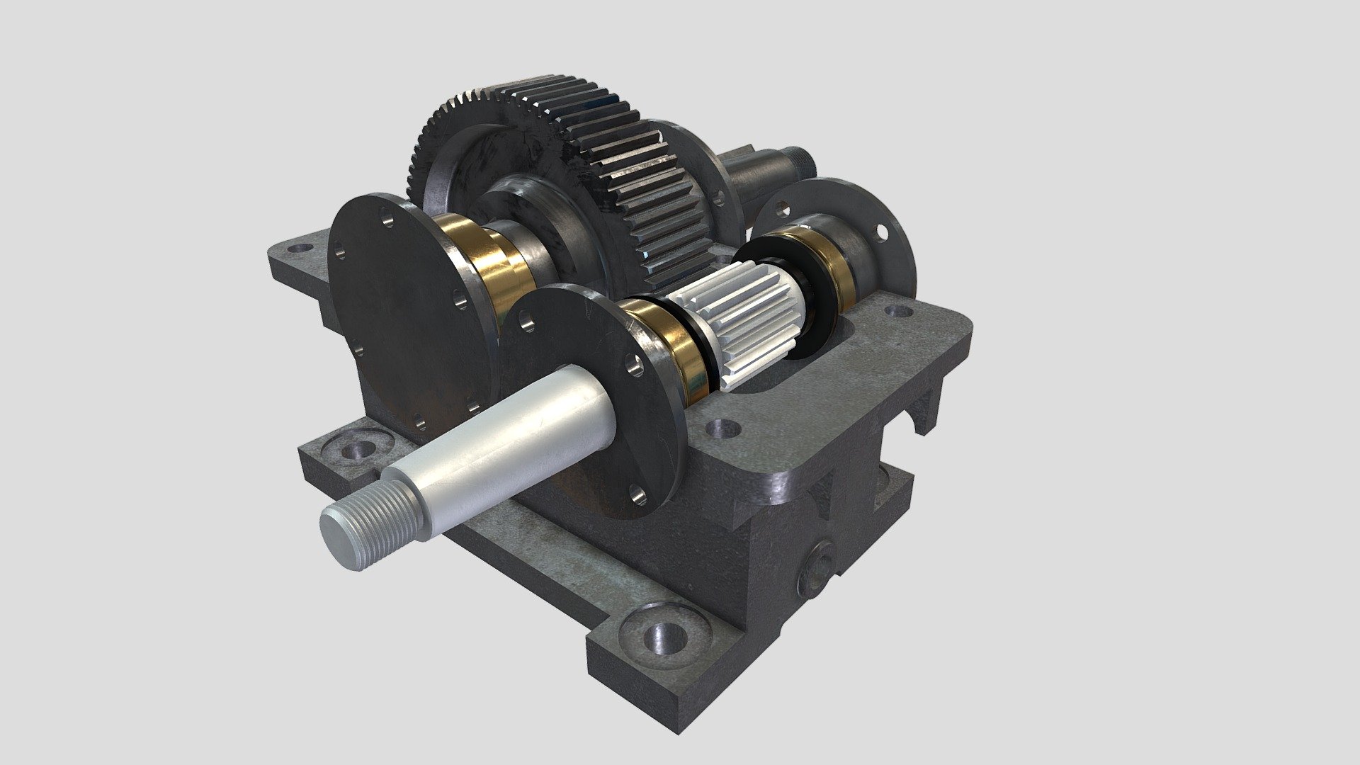 Gearbox - 3D model by Vipmay [7da775d] - Sketchfab