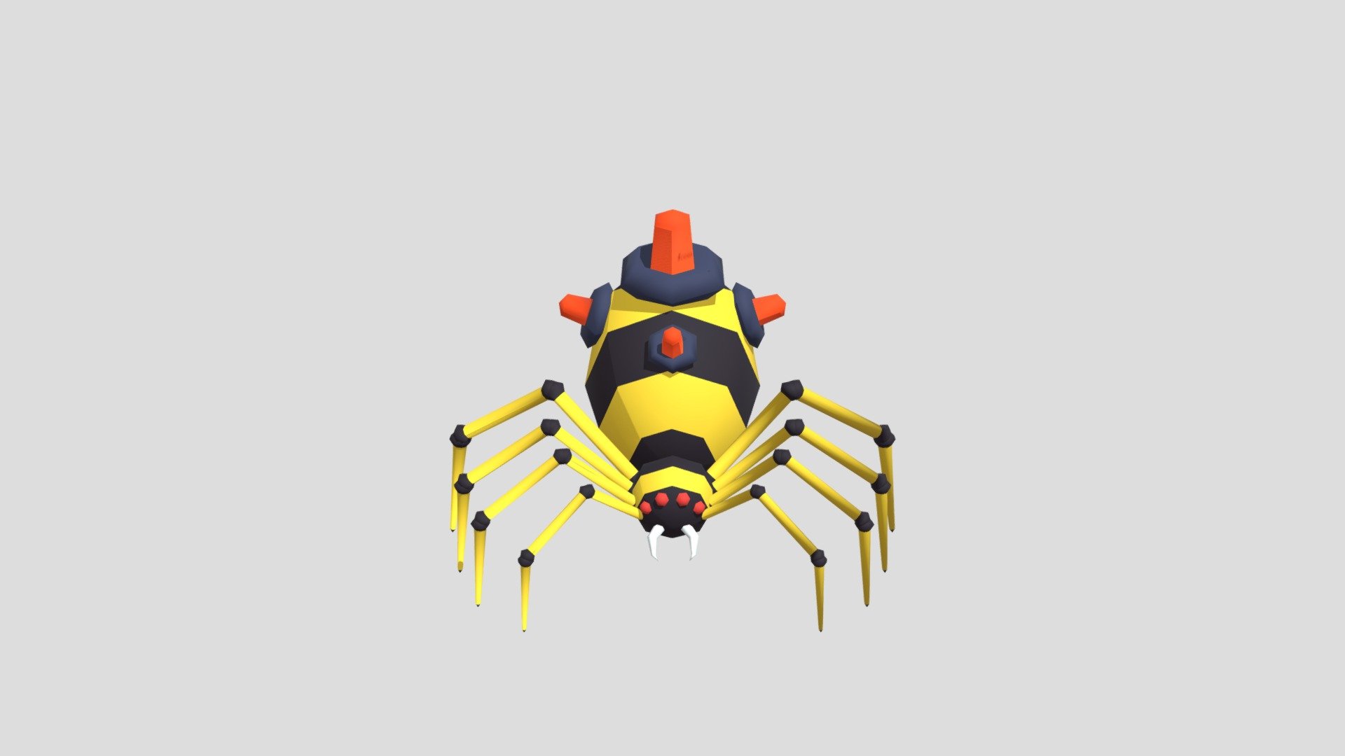 Spider-attack - Download Free 3D model by QiqiLuoluo (@A110082041 ...