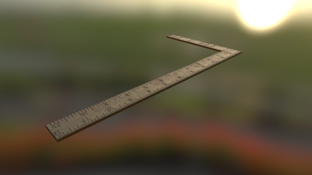 L Ruler - 3D model by mmdanggg2 [7da881a] - Sketchfab