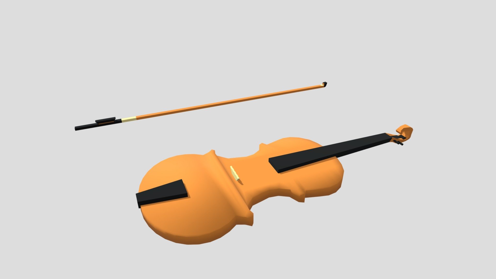 Simple Violin - Download Free 3D model by martin.s.stoller [7daa0da ...