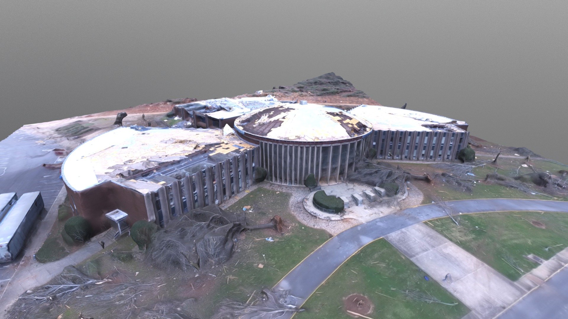 Merrill Hall - 3D model by uaarpl [7daae01] - Sketchfab