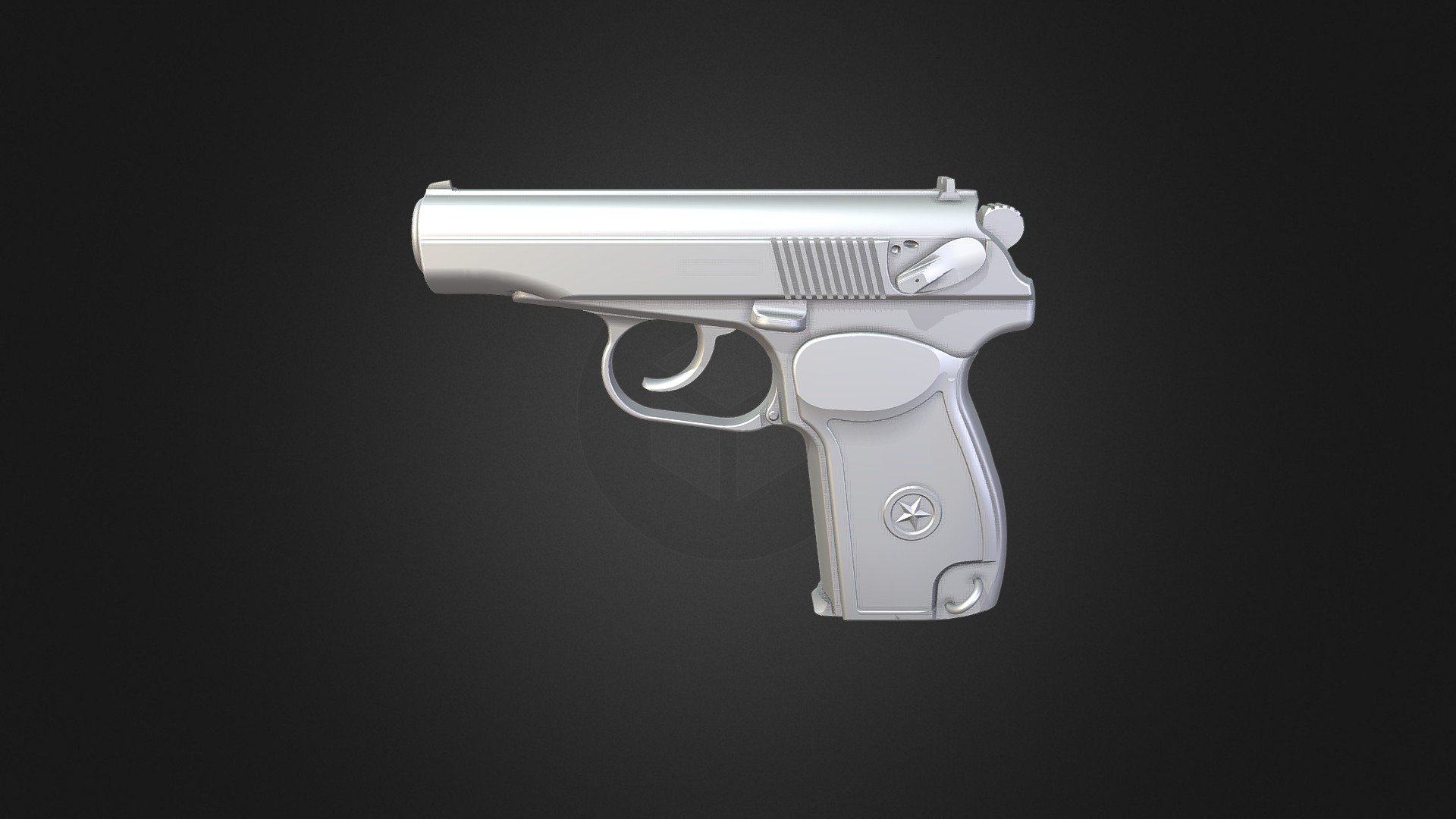 Makarov - Download Free 3D model by VladiT (@Vladimir..Taranenko ...