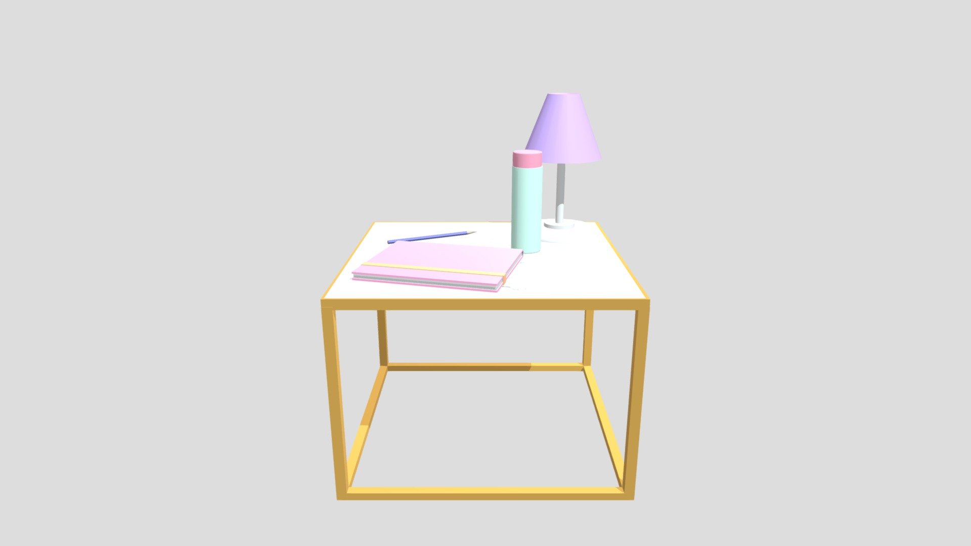 Table Lamp - 3D model by IzzaYusof [7dab670] - Sketchfab